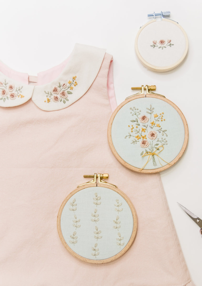 English Rose Embroidery Collection – Wild Seeds Patterns
